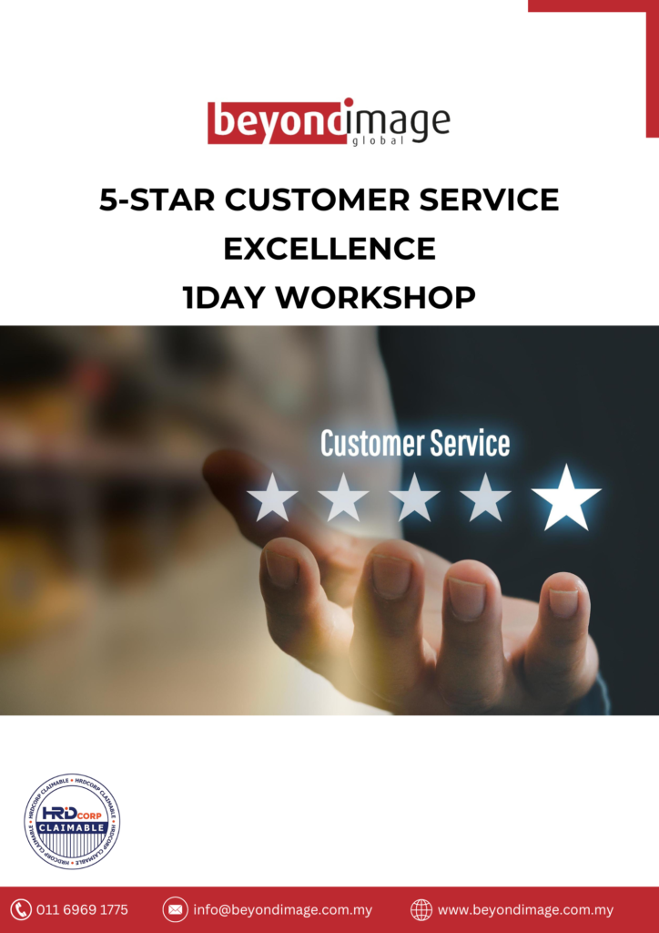 5 STAR CUSTOMER SERVICE SERIES Beyond Image 5 STAR CUSTOMER SERVICE SERIES Beyond Image